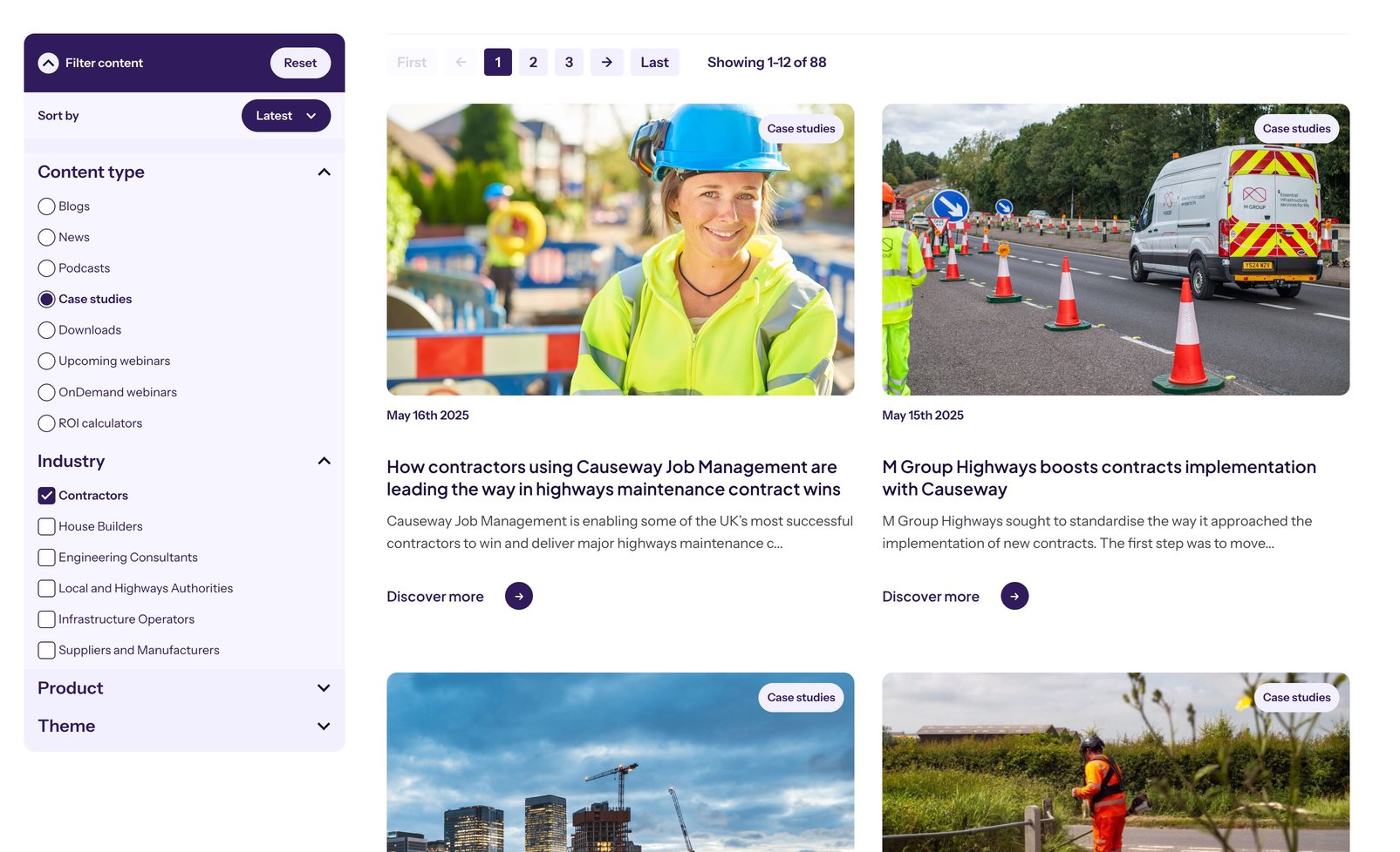 How to design an effective case study section for your website