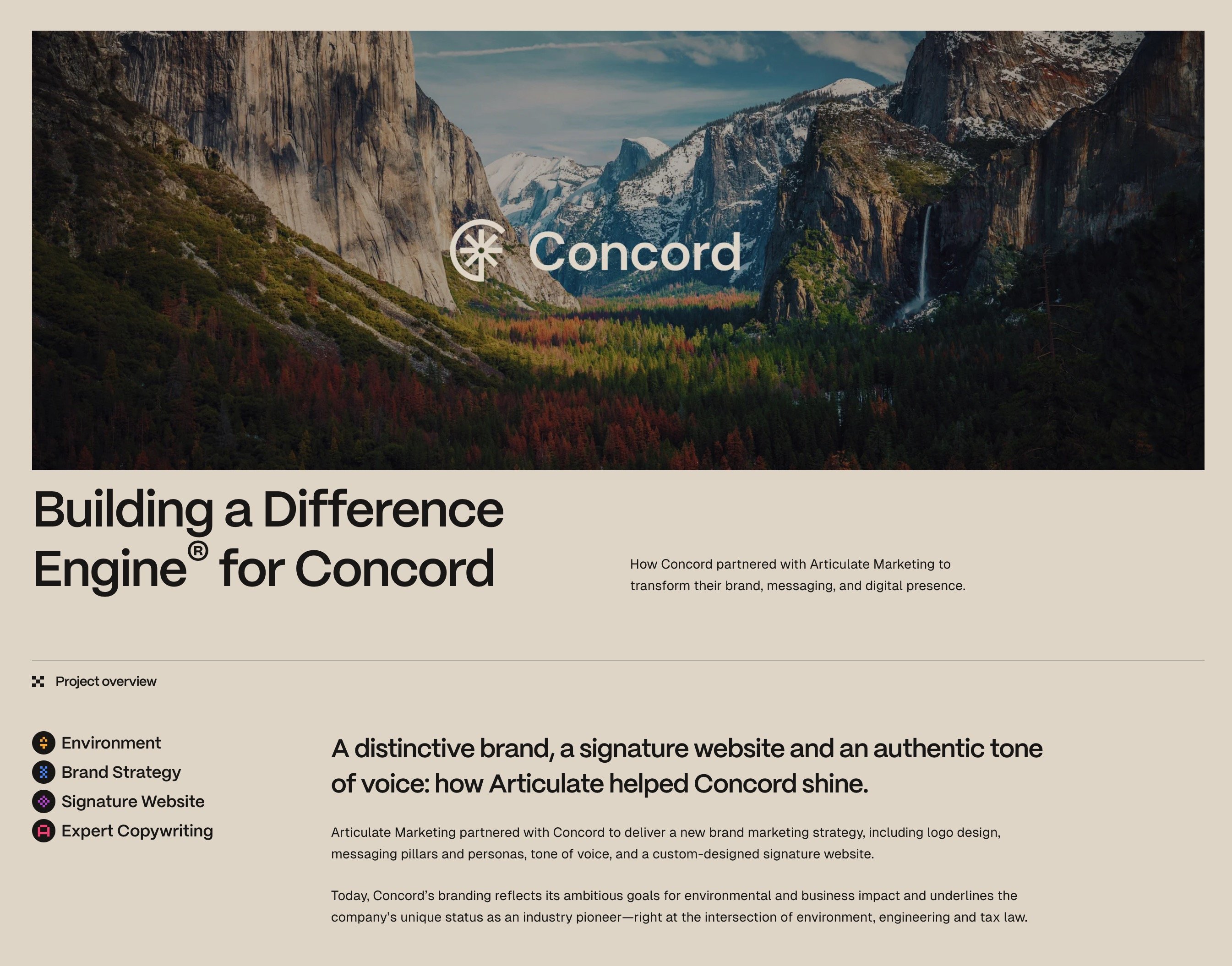 How to design an effective case study section for your website