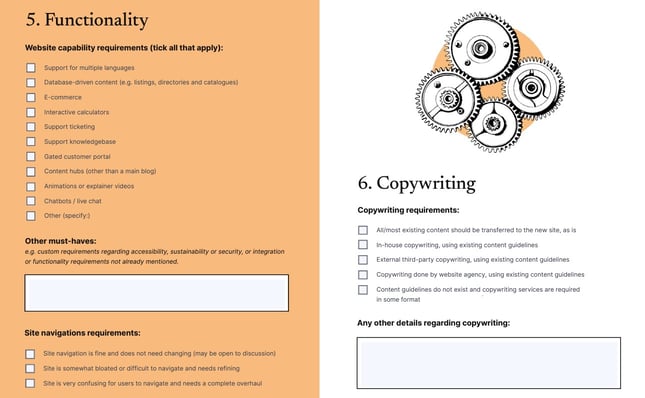 The Essential Website Specification Template